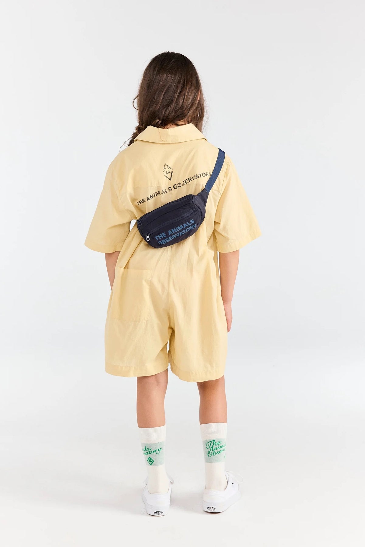 Soft Brown Squirrel Short Jumpsuit – Aprikose